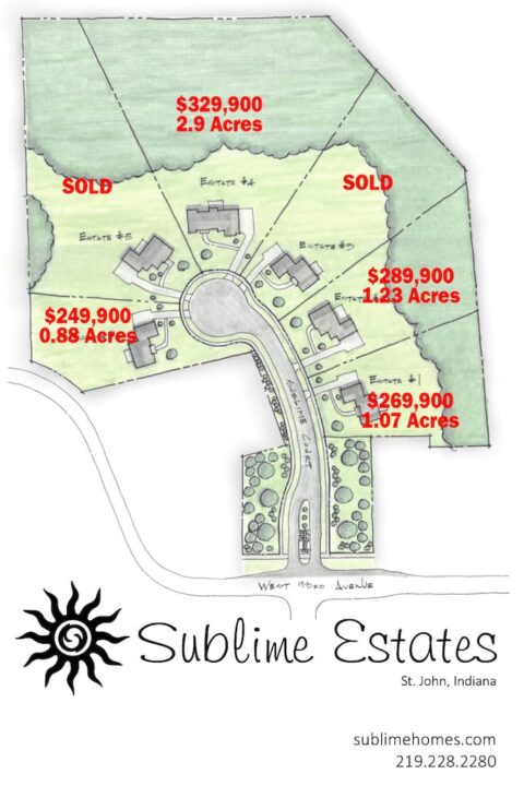 Lots For Sale - Sublime Homes